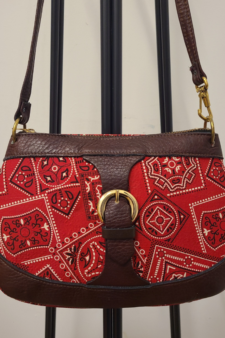 Vintage 1960s Red Bandana Shoulder Bag – Daveys
