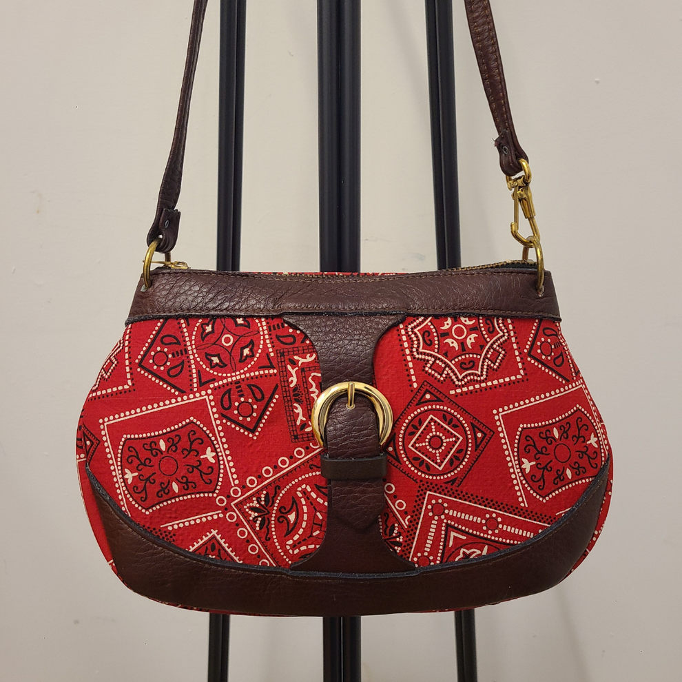 Vintage 1960s Red Bandana Shoulder Bag – Daveys